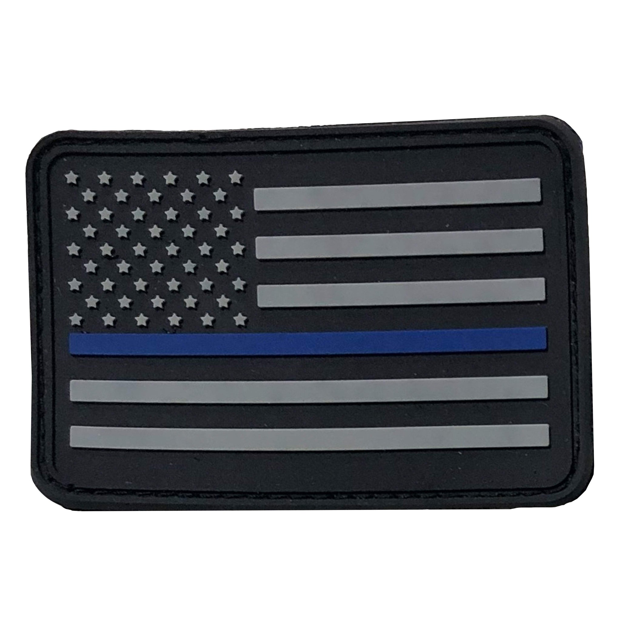 American Flag Patch PVC Rubber w/ Color Options - USA Flag Patch, Thin ...